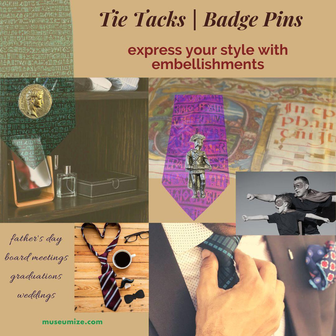 Ties for Men, Museum Neckties, Historic Designs and Tie Tacks ...