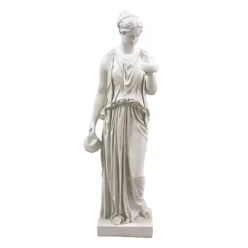 Hebe the Cupbearer Garden Statue – Greek Goddess of Youth 40H ...