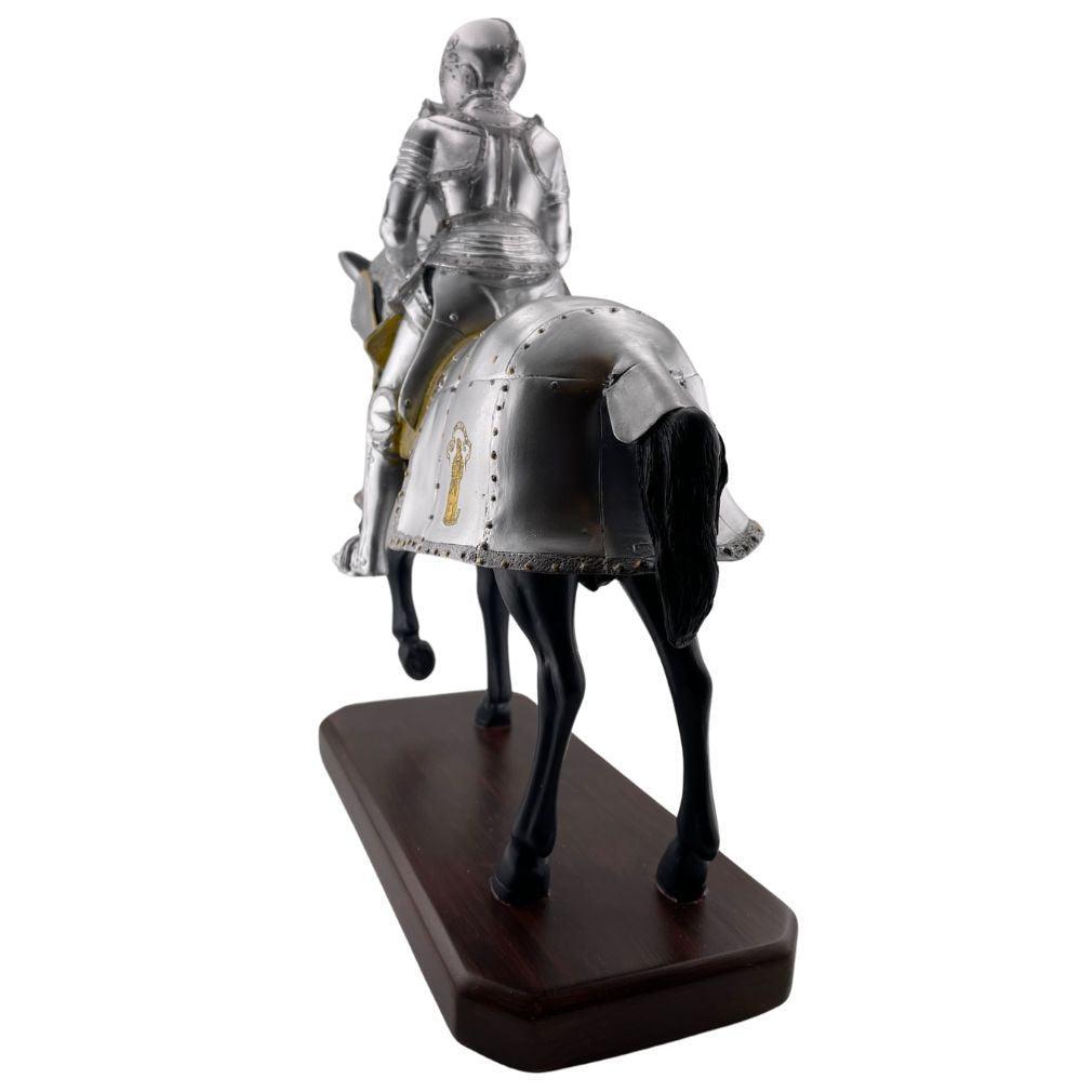 Knight and Horse Wearing Armor Statue Philadelphia Museum of Art 14.25 ...