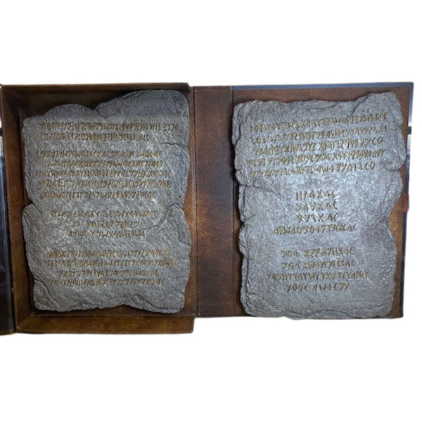 Wall Plaques - Faux Ancient Style Stone Tablets with Faux Script - AS ...
