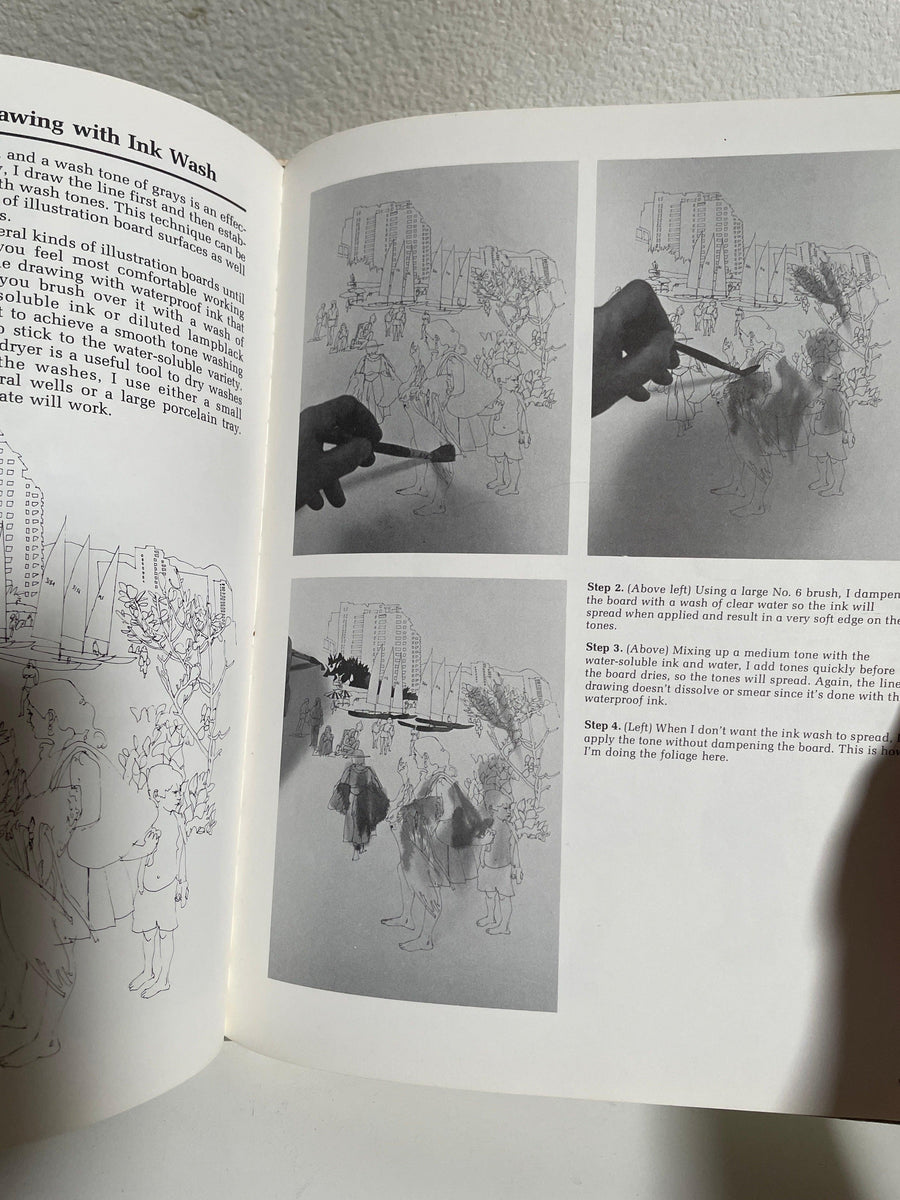 How to Book - Drawing in Ink for Reproduction by Harry Borgman attic n