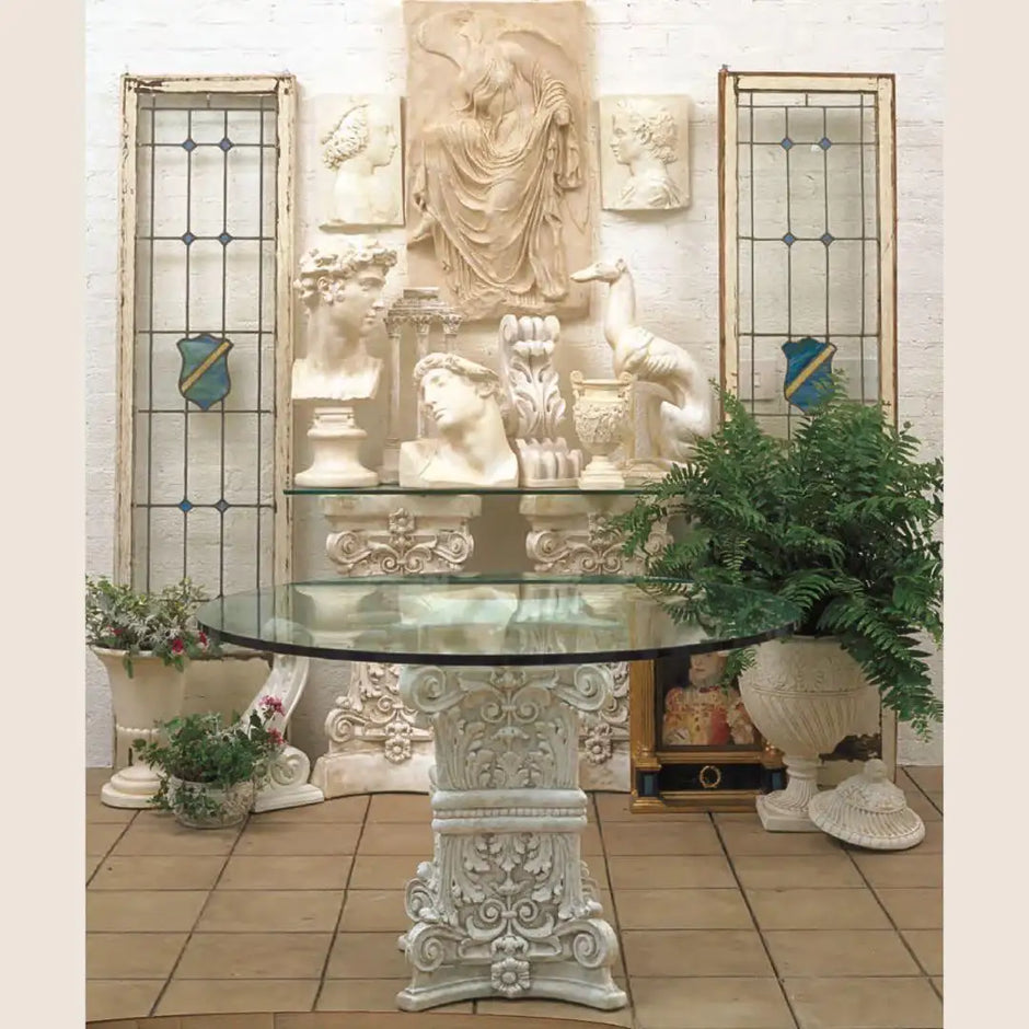 Column Table Bases for Glass, Classical Greek Home Decor – Museumize.com