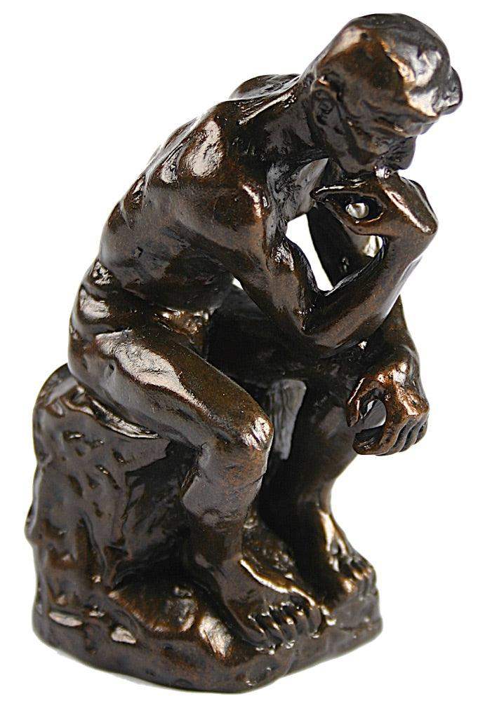 Pocket Art Rodin The Thinker Miniature Statue Parastone 3.75H ...