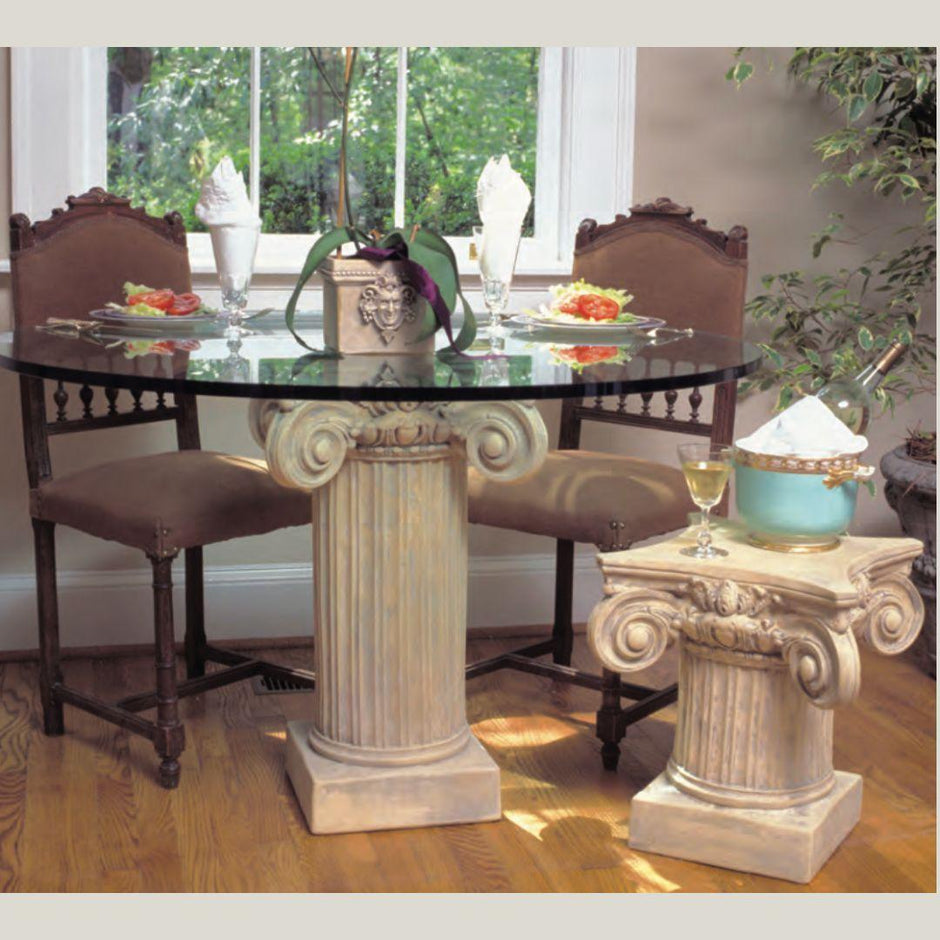 Column Table Bases for Glass, Classical Greek Home Decor – Museumize.com