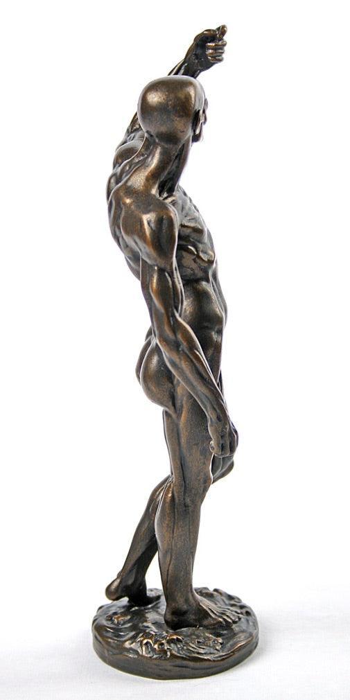 Anatomical Study of Flayed Male Man Anatomy L'ecorche Statue by Houdon ...