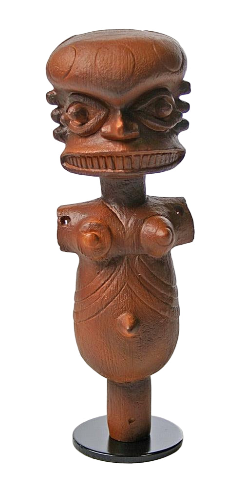 African Nigeria Marionette Puppet Eket Ibibio Primitive Deity Statue 5 ...