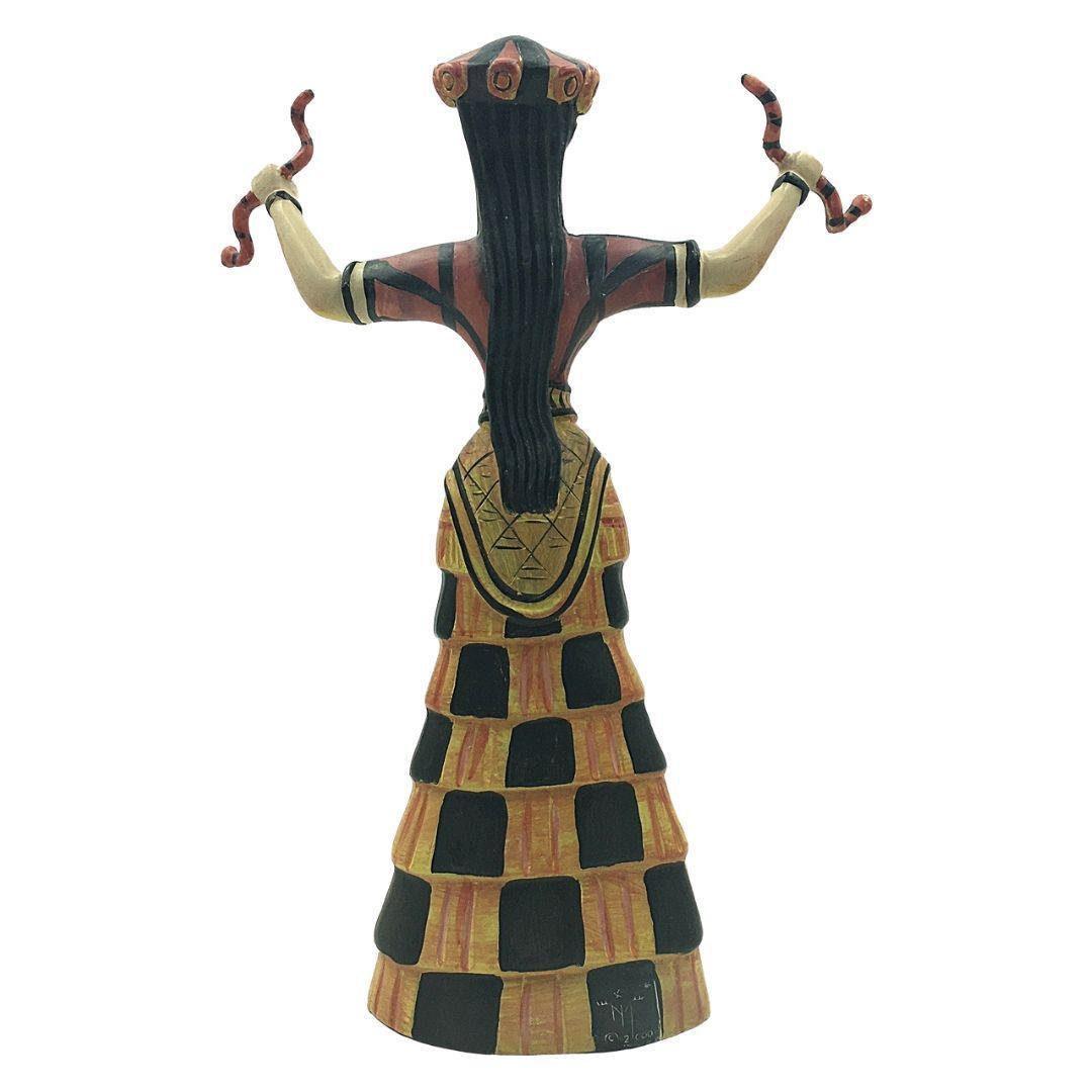 Minoan Greek Snake Goddess from Crete Statue Replica 10.75H – Museumize.com