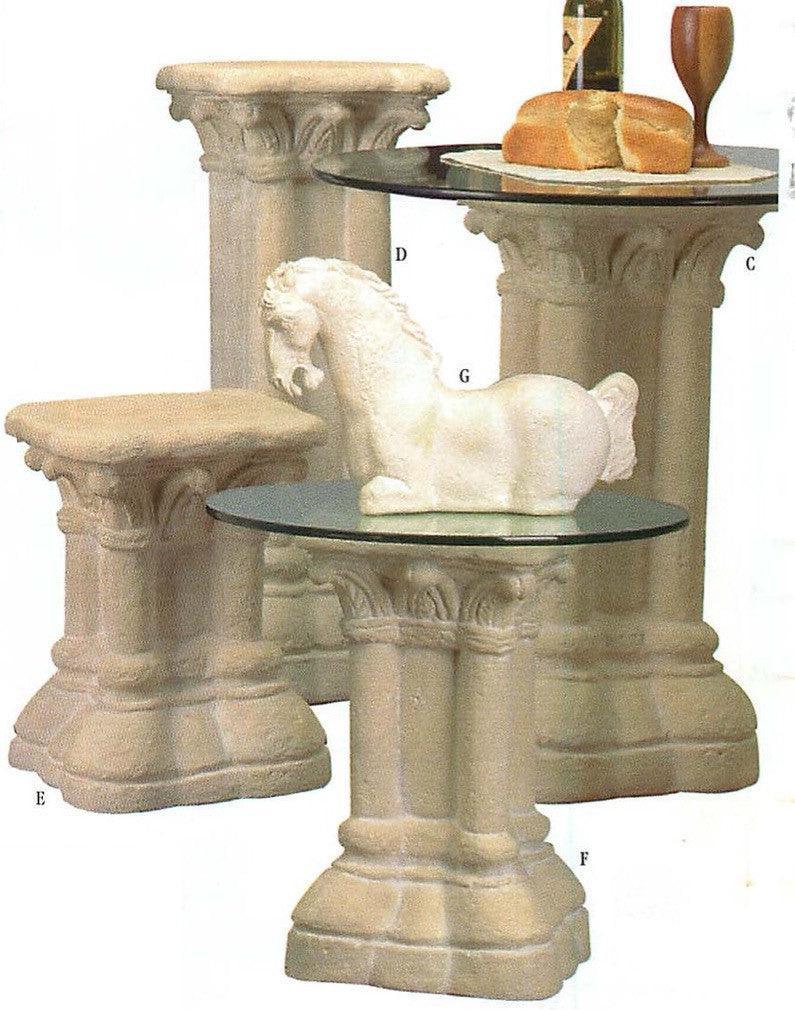 Gothic 12th Century Pedestal Table Base, Assorted Sizes – Museumize.com