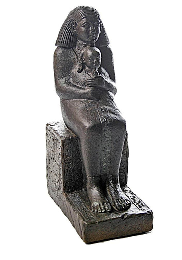Senmut Holding Neferure Daughter of Queen Hatshepsut Egyptian Statue 7 ...