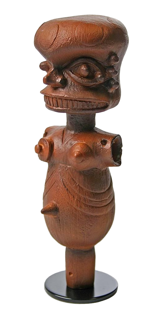 African Nigeria Marionette Puppet Eket Ibibio Primitive Deity Statue 5 ...